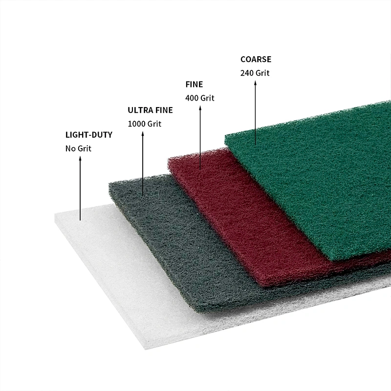 6" x 9" Fine General Purpose Maroon Scuffing Pads - PHX